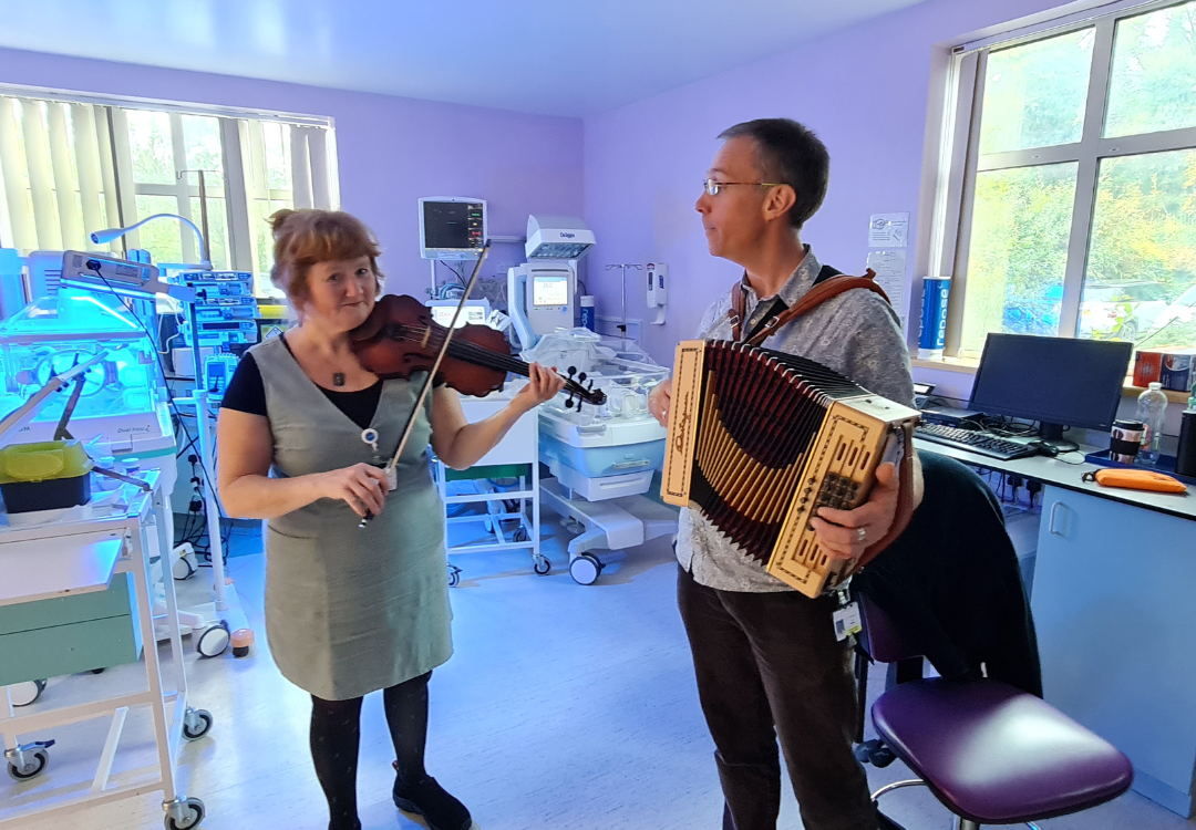Music in hospital - OPUS Music CIC